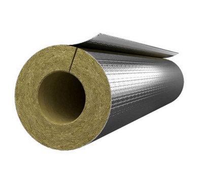 K-ROCK 22x25mm Foil Backed Pipe Insulation - Pack of 3