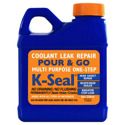 K-SEAL Pour & Go Coolant Leak Repair 236ml Permanent Head Gasket ...
