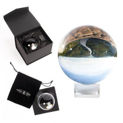 K9 Clear Crystal Ball For Photography 80mm