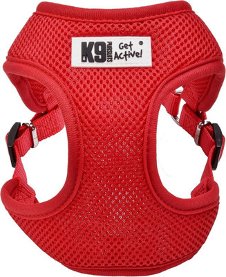 K9 Pursuits Pet Dog Lead Harness Vest Padded Soft Mesh Extra Small
