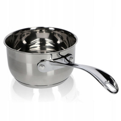 KADAX Casserole Pot with Handle, Cooking Pot Made of Robust Steel, Milk ...