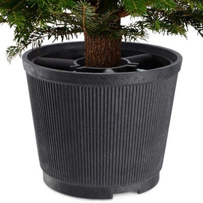 KADAX Christmas Tree Stand, Plastic Holder for Holiday Tree with Water ...