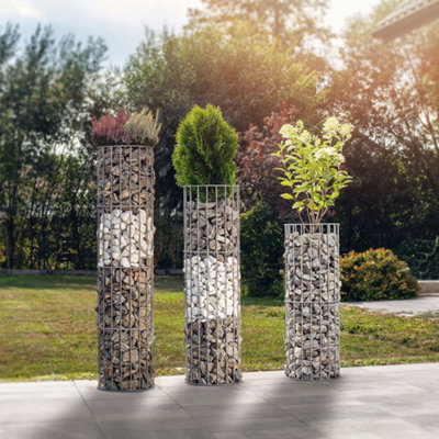 KADAX COLUMN MADE OF STEEL, MESH COLUMNS, STEEL MESH COLUMNS, ORIGINAL ...