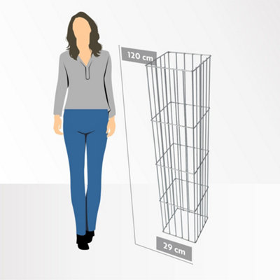KADAX Column made of steel, mesh columns, steel mesh columns, original ...