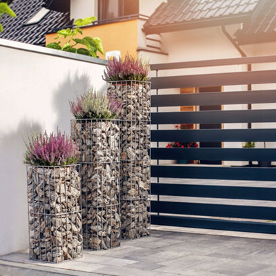 KADAX Column made of steel, mesh columns, steel mesh columns, original ...