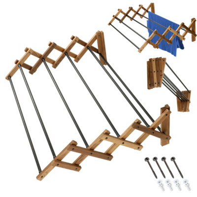 KADAX Foldable Dryer, Extendable Standing Dryer, Concertina Clothes ...