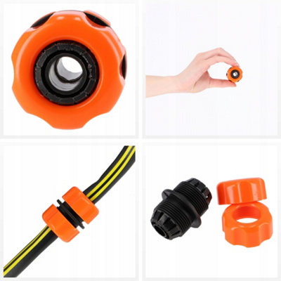 KADAX Garden Hose Repairer ABS Plastic Connector Quick Coupling Hose ...