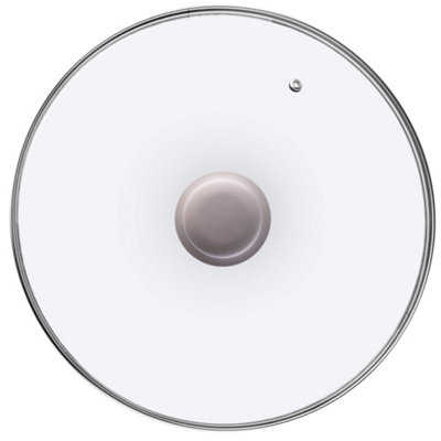 KADAX Glass Lid with Silicone Handle, Heat Resistant Lid for Pots and ...