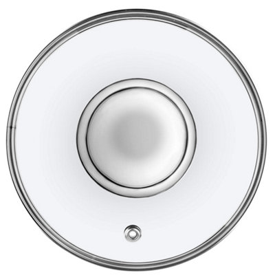 KADAX Glass Lid with Steel Handle, Heat Resistant Lid for Pots and ...