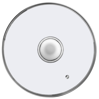 KADAX Glass Lid with Steel Handle, Heat Resistant Lid for Pots and ...
