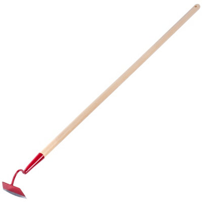KADAX Hoe with Metal Head, Garden Hoe with Wooden Handle, Weed Removal ...