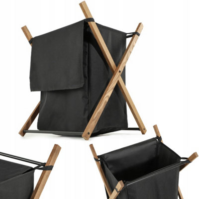 KADAX Laundry Basket with Lid, Foldable Laundry Hamper, Foldable ...
