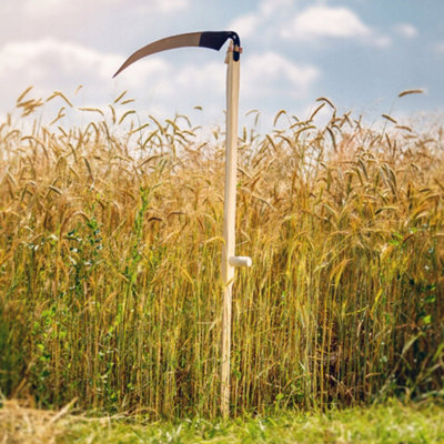 KADAX Long Scythe Tree, 175 cm, Universal Folding Scythe with Vertical ...