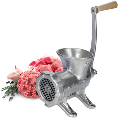 KADAX Manual Meat Grinder, Cast Iron Meat Mincer with Steel Cutting ...