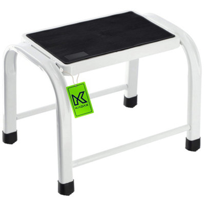 KADAX One-Step Stool, Small Steel Step Ladder for Caravan, Campervan ...