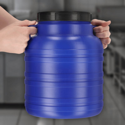 KADAX Plastic barrel, wide neck barrel, HDPE plastic barrel with lid ...