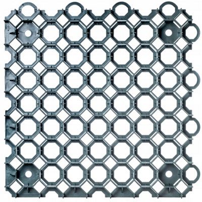 KADAX Plastic Lawn Grids 50 x 50 cm Interlocking Slope Protection ...