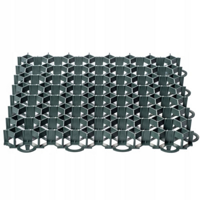 KADAX Plastic Lawn Grids 50 x 50 cm Interlocking Slope Protection ...