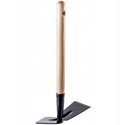 KADAX Small Metal Hoe, Short Handle Garden Hoe, Double Hoe, Heavy Duty ...