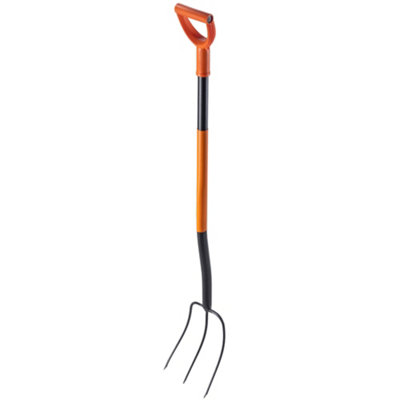 KADAX Steel Spade Fork, 135 cm Long Fork, Pitchfork, Digging Fork for ...