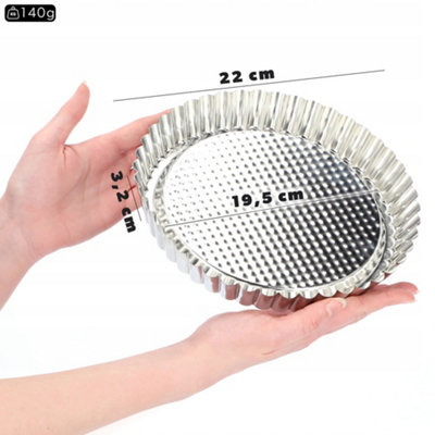 KADAX Tart Mould, Tartelette Moulds Made of Galvanised and Non-Stick ...