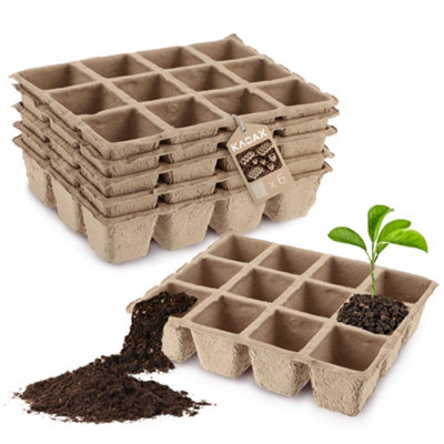 KADAX Topper pots, growing pots, degradable growing pots, seedlings ...