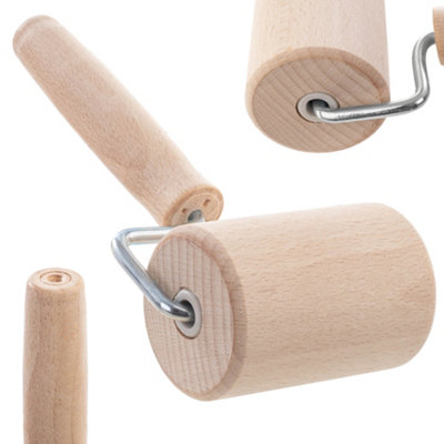 KADAX Wood Rolling Pin, Small, Wood, for Dough, Baking Accessory ...