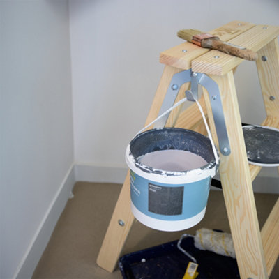 KADAX Wooden Ladder, Wooden Ladder, Painting Ladder, Step Ladder ...