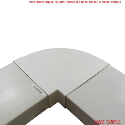 Kair 90 Degree Horizontal Elbow Bend 204mm x 60mm - 8 x 2 inch ...