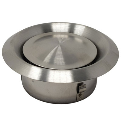 Kair Ceiling Valve 100mm - 4 inch Stainless Steel Adjustable Supply and ...