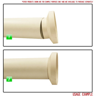 Kair Ducting Reducer 150mm to 100mm - 6 to 4 inch Duct Pipe Reduction ...