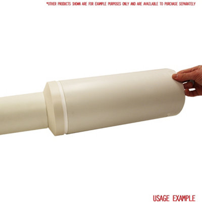 Kair Ducting Reducer 150mm to 100mm - 6 to 4 inch Duct Pipe Reduction ...