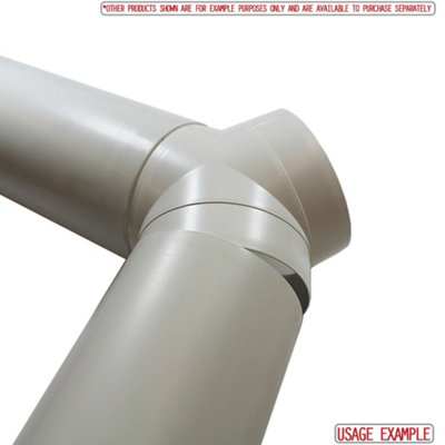 KAIR EQUAL Y PIECE 100MM - 4 INCH DUCTING SPLITTER