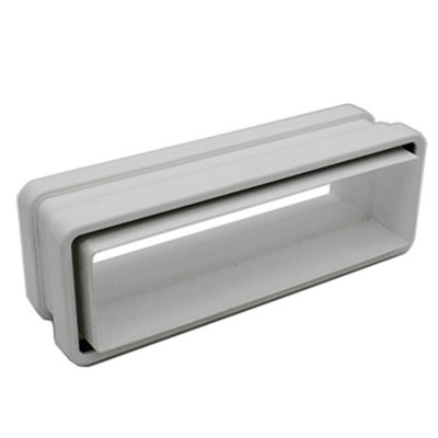 Kair Fast Seal 204mm x 60mm Ducting Quick Fit Connector for Rectangular ...