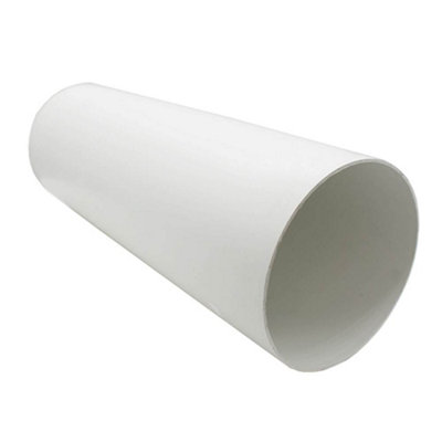 Kair Plastic Ducting Pipe 125mm - 350mm Short Length - Rigid Straight ...