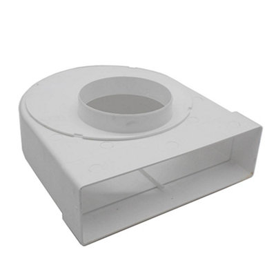Kair Rotating Elbow Bend Adaptor 204mm x 60mm to 100mm - 4 inch ...