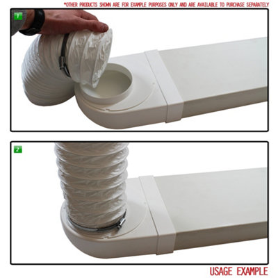 Kair Rotating Elbow Bend Adaptor 204mm x 60mm to 150mm - 6 inch ...