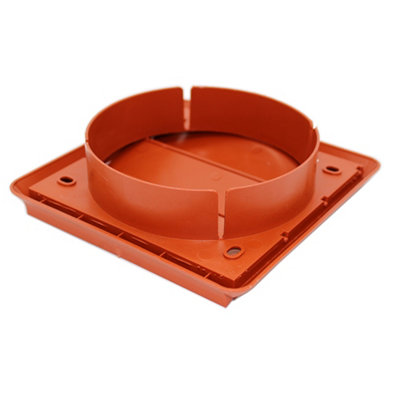Kair Terracotta Gravity Grille 155mm External Dimension Ducting Air ...