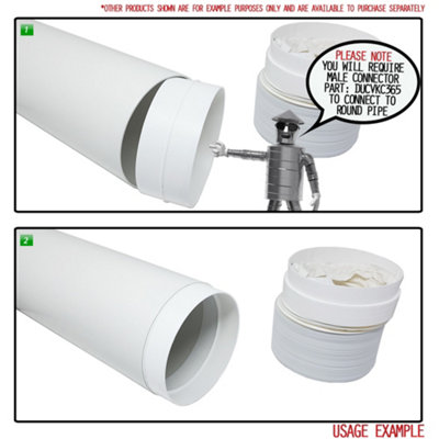 Flexible Duct Hose Connectors Flexible Ducting Types, Benefits And