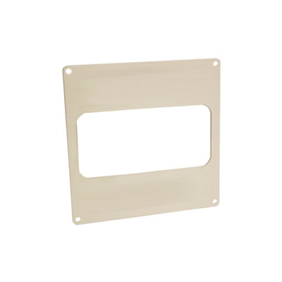 Kair Wall Plate 150mm x 70mm for Rectangular Ducting | DIY at B&Q