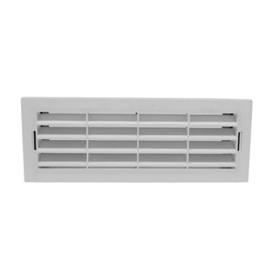 Kair White Airbrick Grille with Surround for 204mm x 60mm Ducting | DIY ...