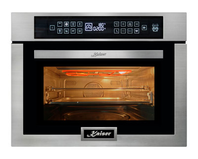 Kaiser Grand Chef Compact Combi Microwave Oven & Grill (Stainless Steel)