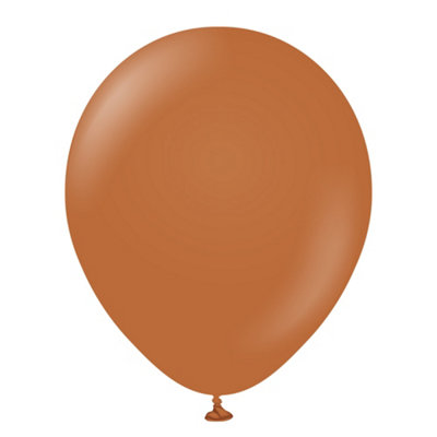 Buy Kalisan Latex Balloons (Pack Of 100) Caramel (One Size) at B&Q
