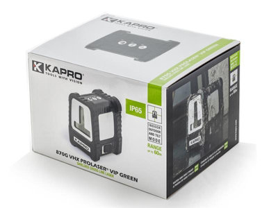 Kapro 870G VHX Prolaser VIP Green Laser