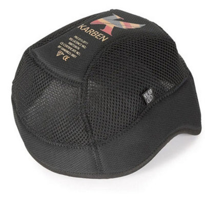 Karben Riding Hat Liner Black (53cm - 55cm)
