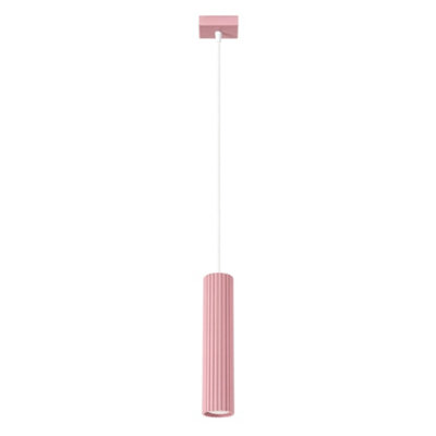 KARBON aluminum pink 1 Lights minimalist Pendant lamps