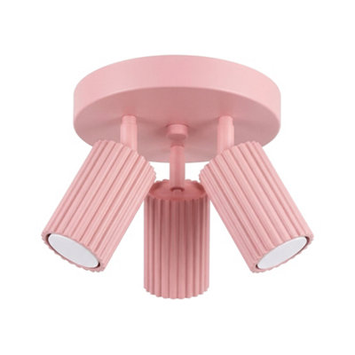 KARBON aluminum pink 3 Lights minimalist Ceiling lamps