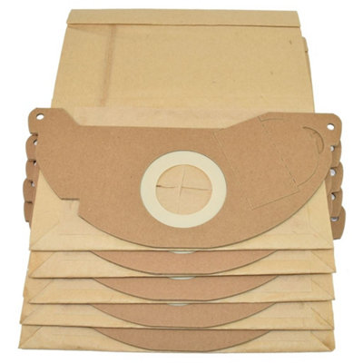 Karcher A2000 Series Vacuum Cleaner Paper Dust Bags x5 - Compatible ...