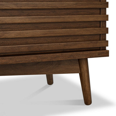 Kari Dark Oak 4 Drawer Chest - By Roseland Furniture