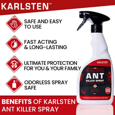 karlsten Ant Killer Super Strength Cypermethrin Ant killer Spray